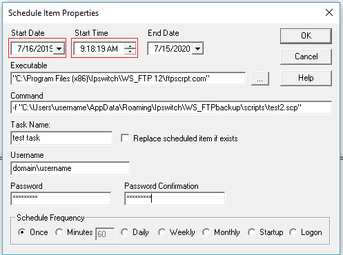 Task not Scheduled - Progress Community