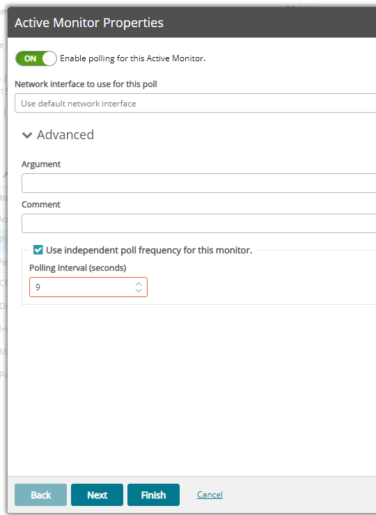 What is the minimum polling interval for device - Progress Community