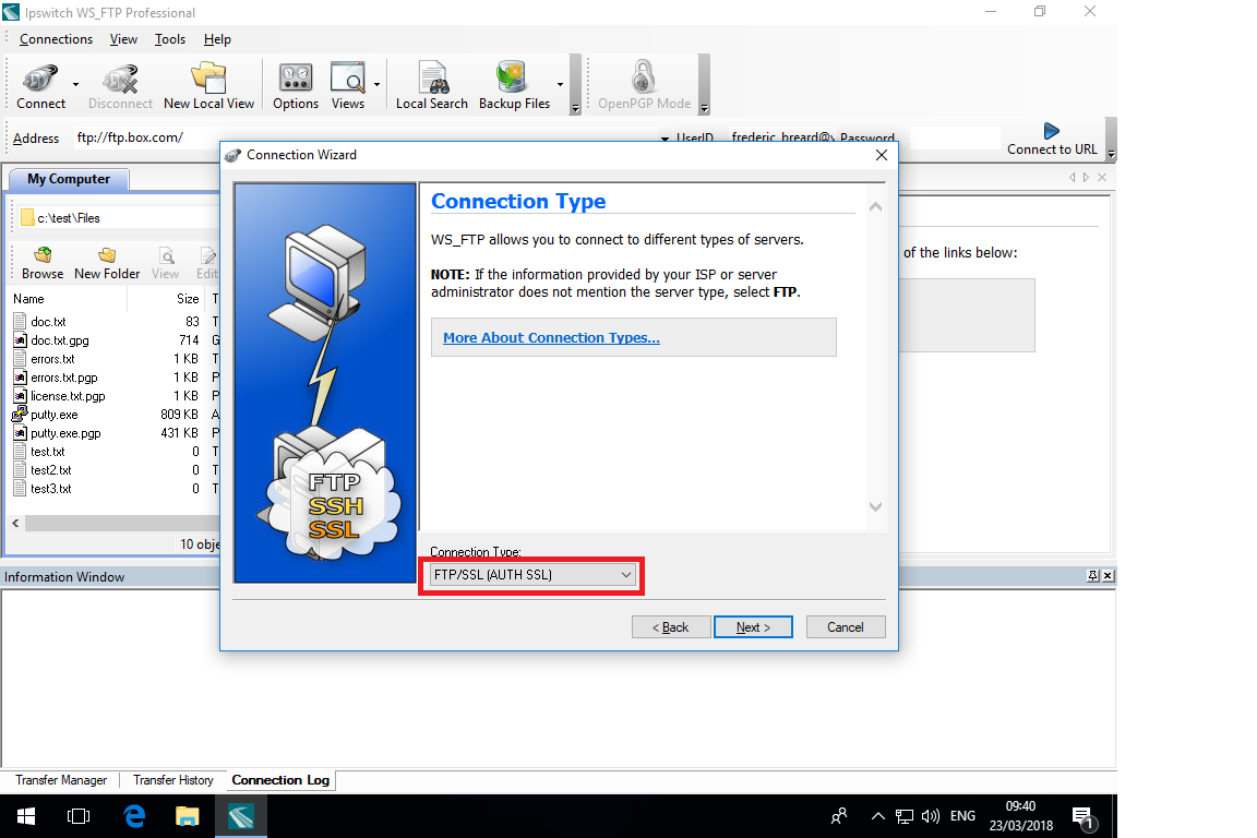 How to Create a Site Profile in WS_FTP Professional - Progress Community