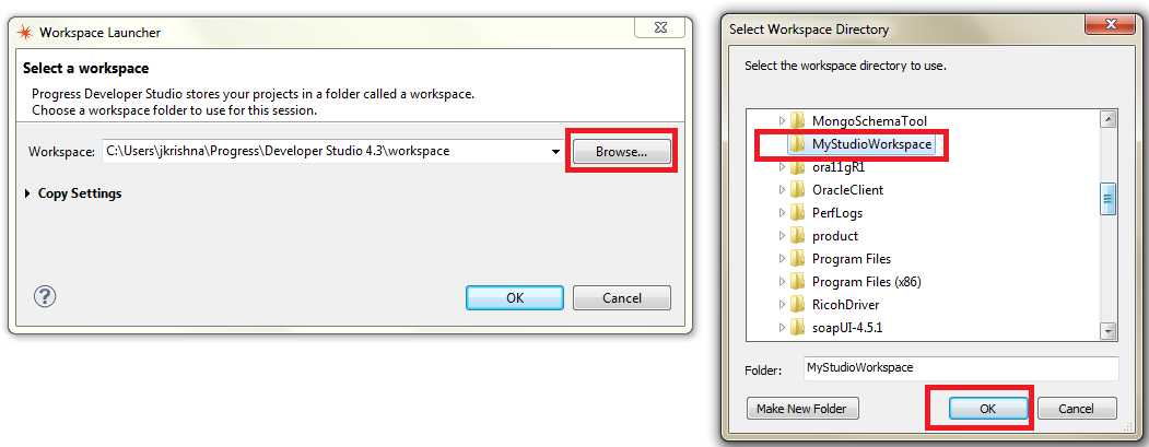 How to switch to a new workspace or switch between workspaces in Corticon Studio ? - Progress ...