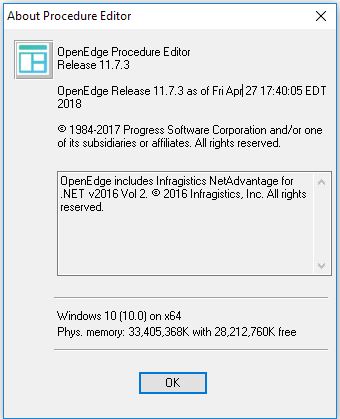 How to determine the current Service Pack/Hotfix level of an OpenEdge installation? - Progress ...