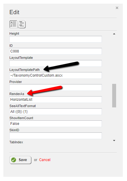 How to customize the template for the WebForms Categories widget - Progress Community
