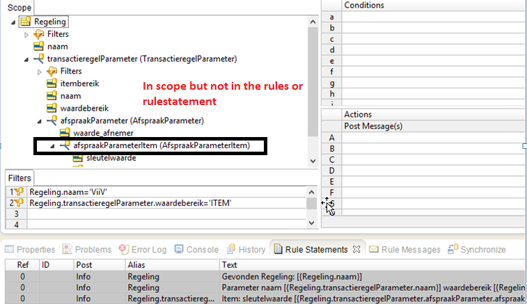 Corticon EDC Extend to Database is not applied to complete scope when no rules or messages are ...