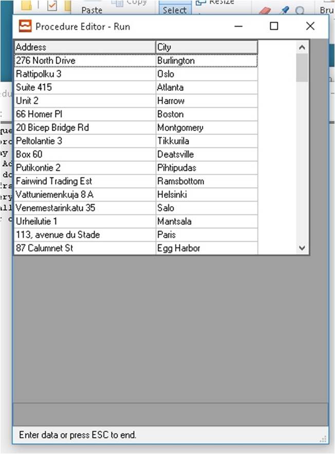 Progress browser header row background on Windows 10 is too faint ...