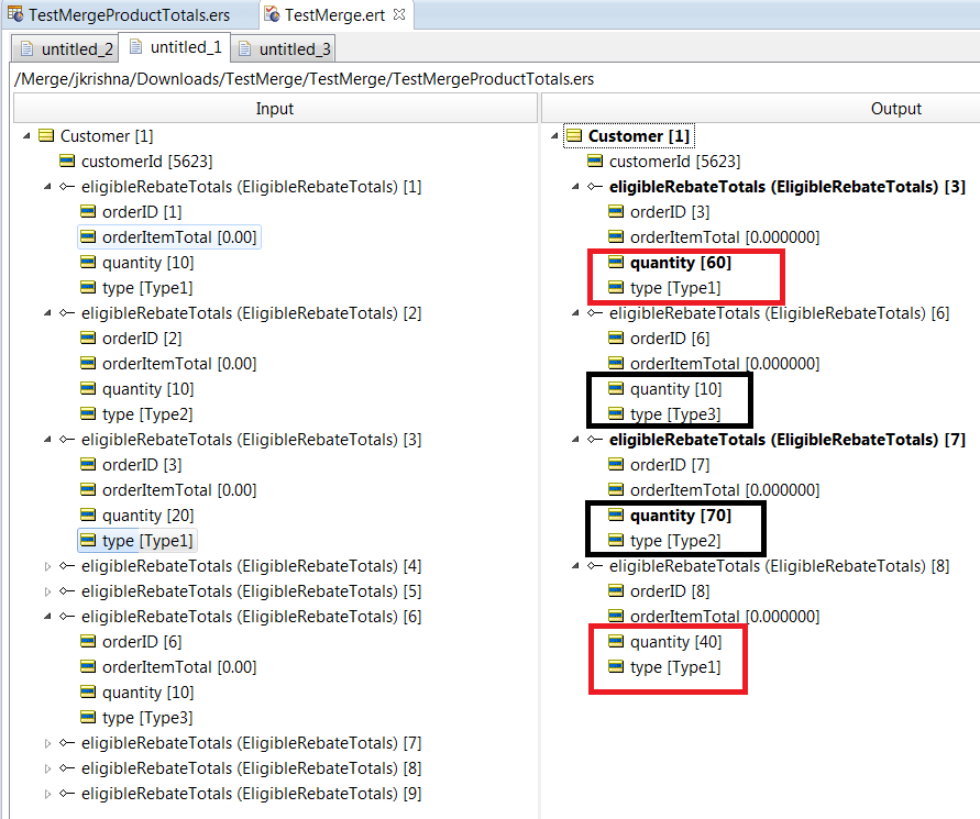 Aggregating or merging Collections does not work in Corticon Studio - Progress Community