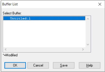 How to change the width of the Buffer-List in GUI Procedure Editor? - Progress Community