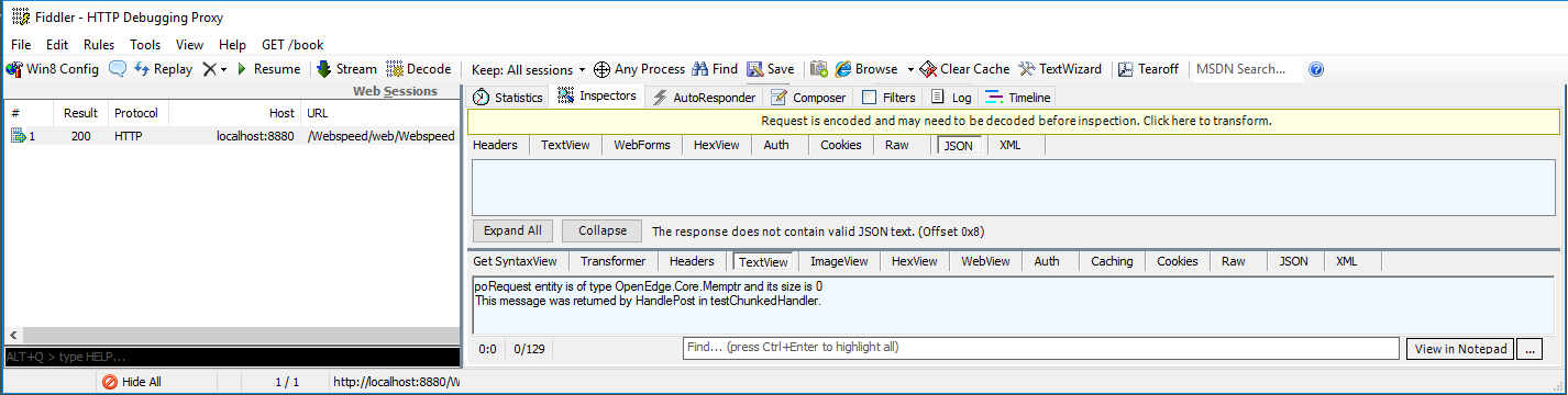 Empty body in web Requesthandler when receiving REST Post requests using transfer-encoding ...