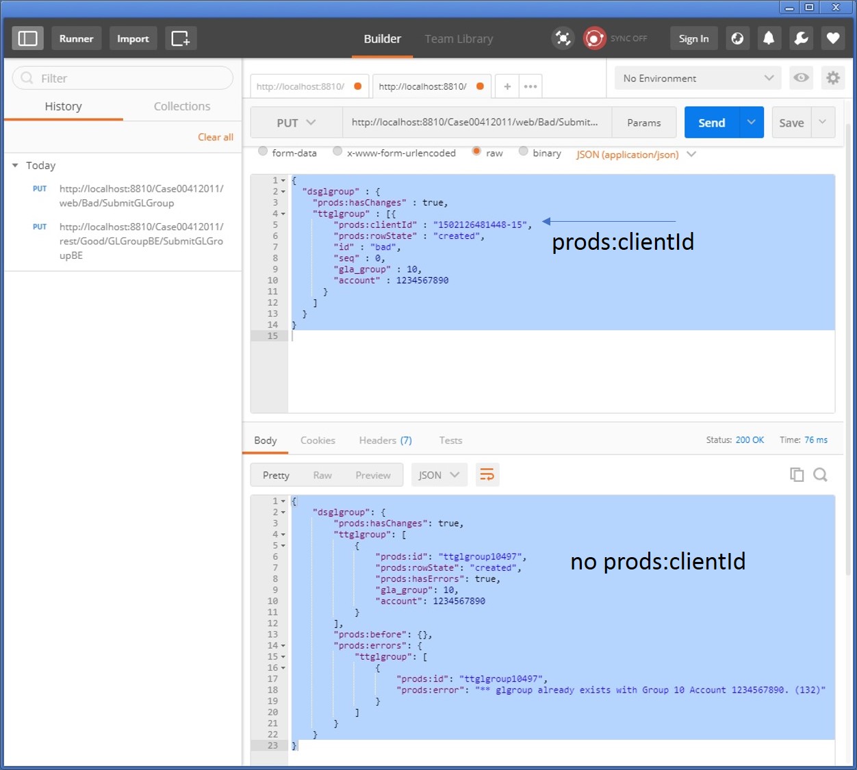 BusinessEntity not returning prods:clientId. - Progress Community