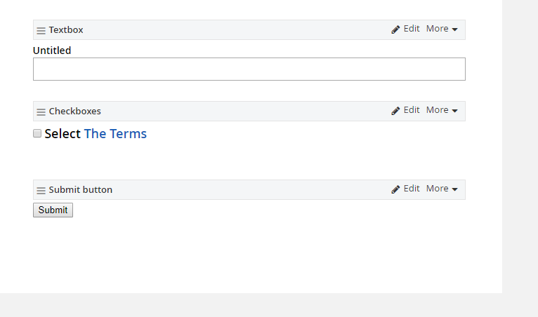 How To Add Html Into Checkbox Form Widget Progress Community 
