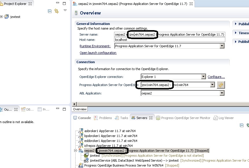 Changing a PAS for OpenEdge instance in PDS for OpenEdge. - Progress Community