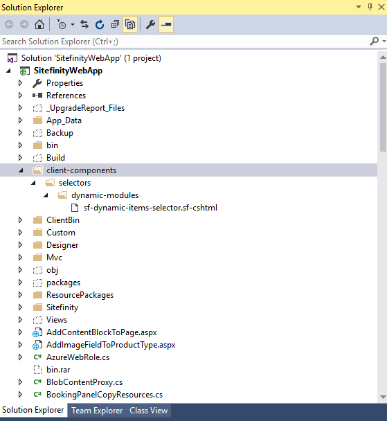 Show custom field of dynamic content items in the dynamic items selector in MVC widget designer ...