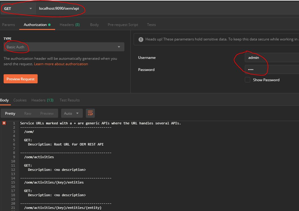 Is there a way to retrieve data from OEM in JSON format? - Progress Community