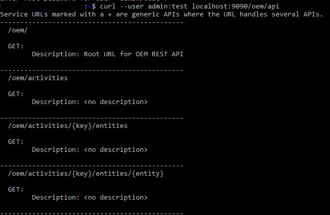 Is there a way to retrieve data from OEM in JSON format? - Progress Community