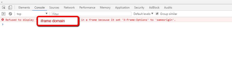 An Error Is Thrown In The Browser Console When Editing A Widget That