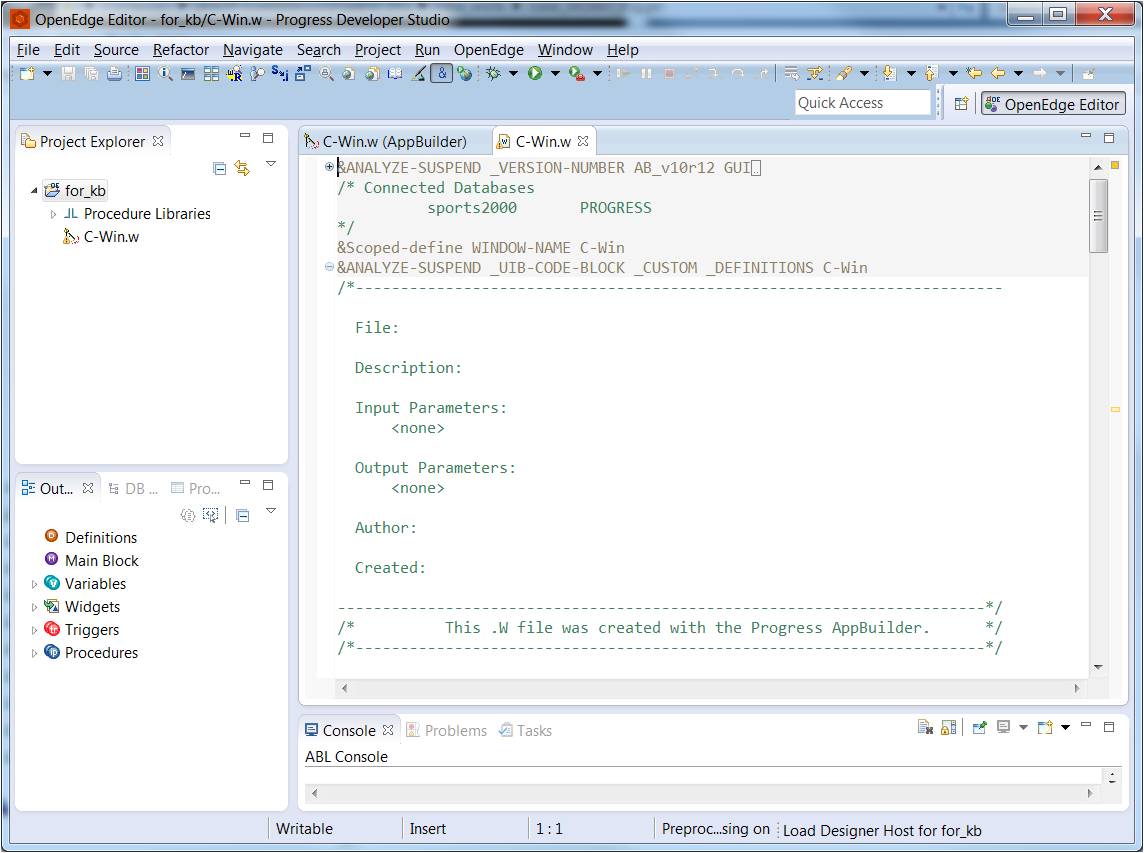 Unable to add any trigger to widgets. - Progress Community