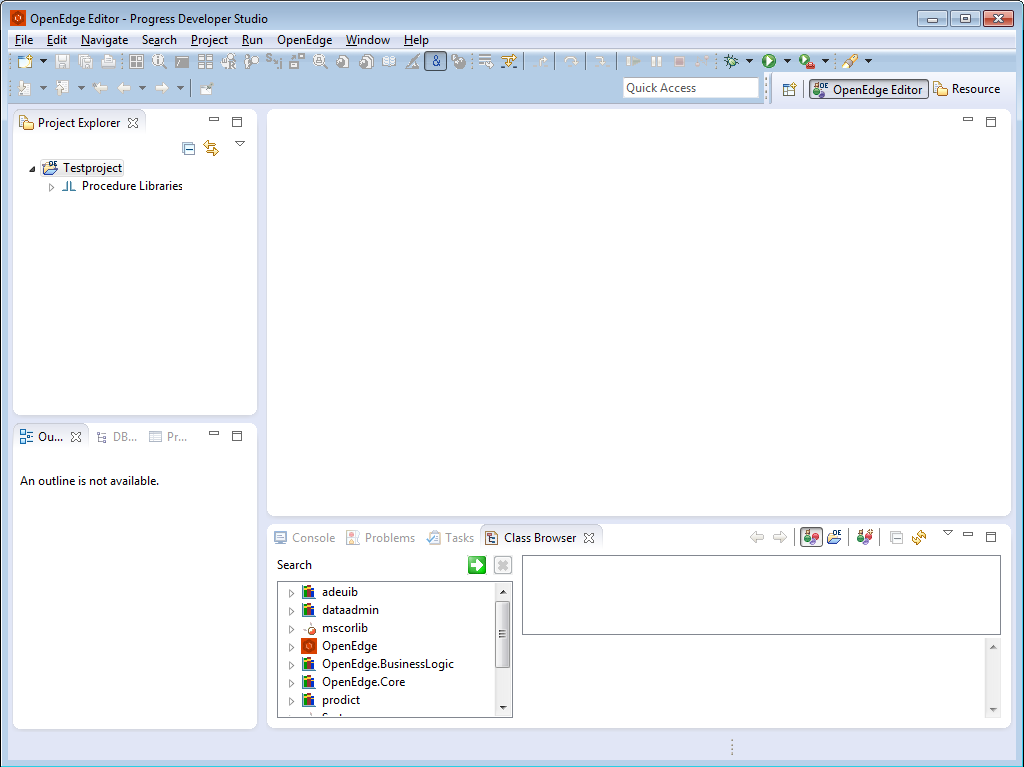 How To Set Various Openedge Project Views As Fast Views In Pds Oe Progress Community