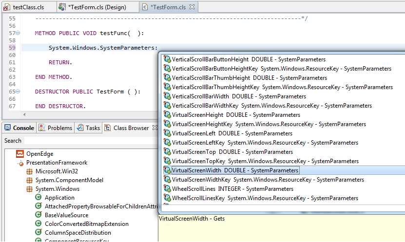 Code referencing the System.Windows.SystemParameters class no longer ...