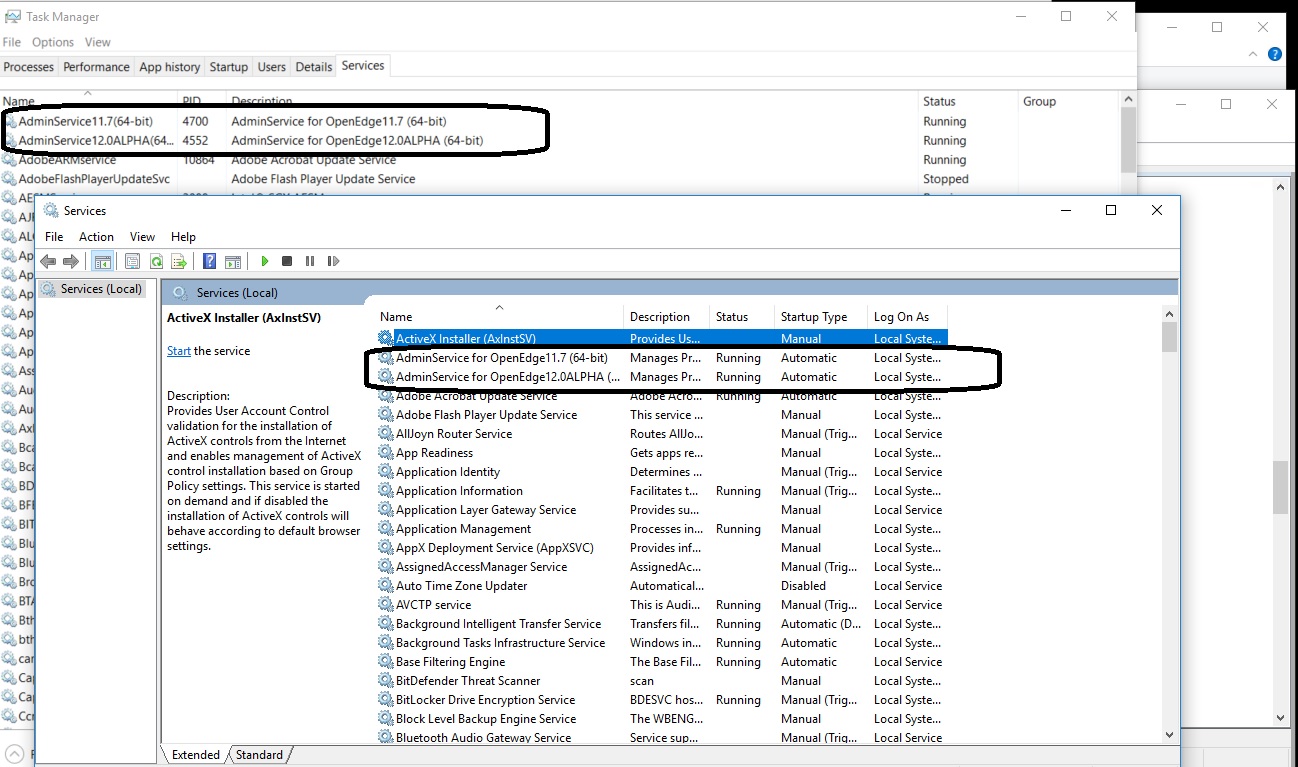 Where did OpenEdge admin services service go in OpenEdge 12.2? - Progress Community