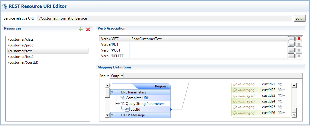 Position in parameter list gets reset after mapping a REST parameter at ...