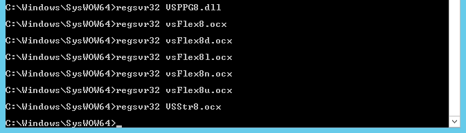 vsFlexGrid OCX error - Failed to create OLE Property Frame - Progress ...