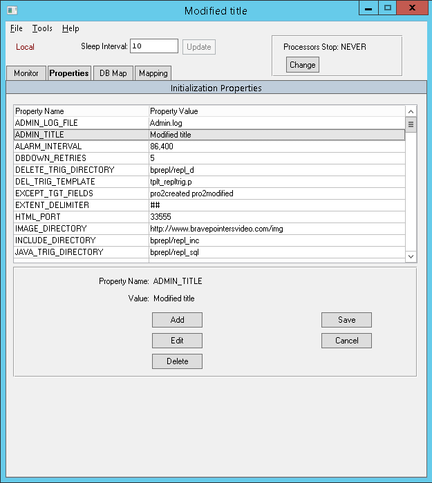 Pro2 - How to change the title of the Pro2 Admin Utility? - Progress ...