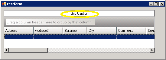 How to determine when a user clicks on UltraGrid Caption? - Progress ...
