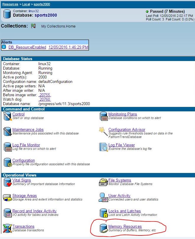 How To Monitor Database Memory Usage In Oem Progress Community