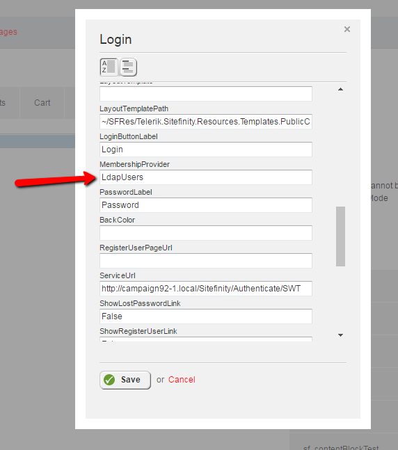How to use the Frontend Login widget with the Ldap Provider - Progress Community