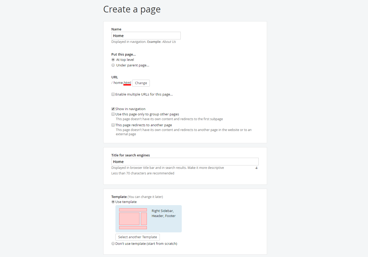 How to add extension to the url of a page - Progress Community