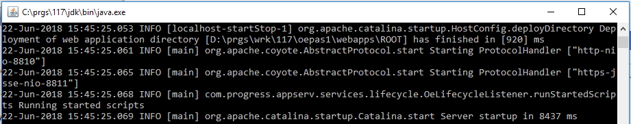 PASOE instance not starting as Windows Service - Progress Community