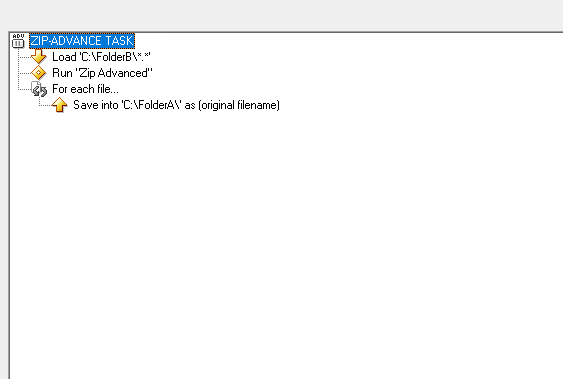 How to create a simple task to zip files using the 'Zip Advanced' built-in script - Progress ...