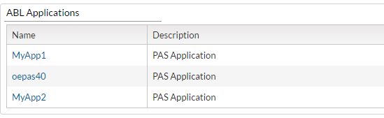 How to create multiple Data Object service applications and run them against the same PASOE ...