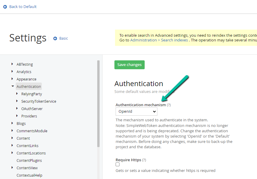 Authentication: Force login with an external identity provider with ...
