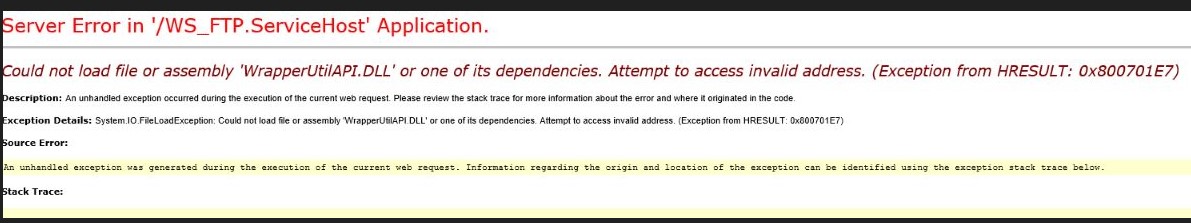 WS_FTP Server Web Transfer Module fails to log in or times out - Progress Community
