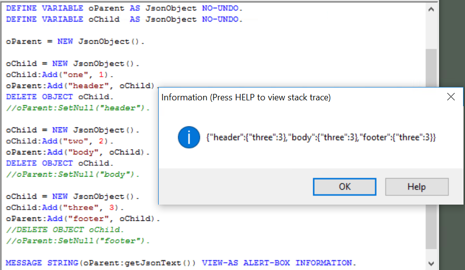 Inconsistent results between releases 11.7.18 and 12.7 with JSON ...