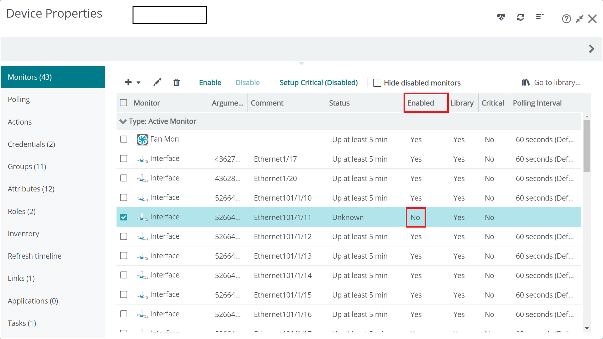 Troubleshooting devices or monitors in Unknown status - Progress Community