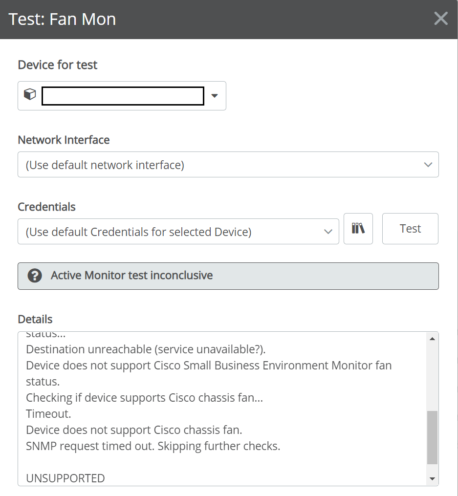 Troubleshooting devices or monitors in Unknown status - Progress Community
