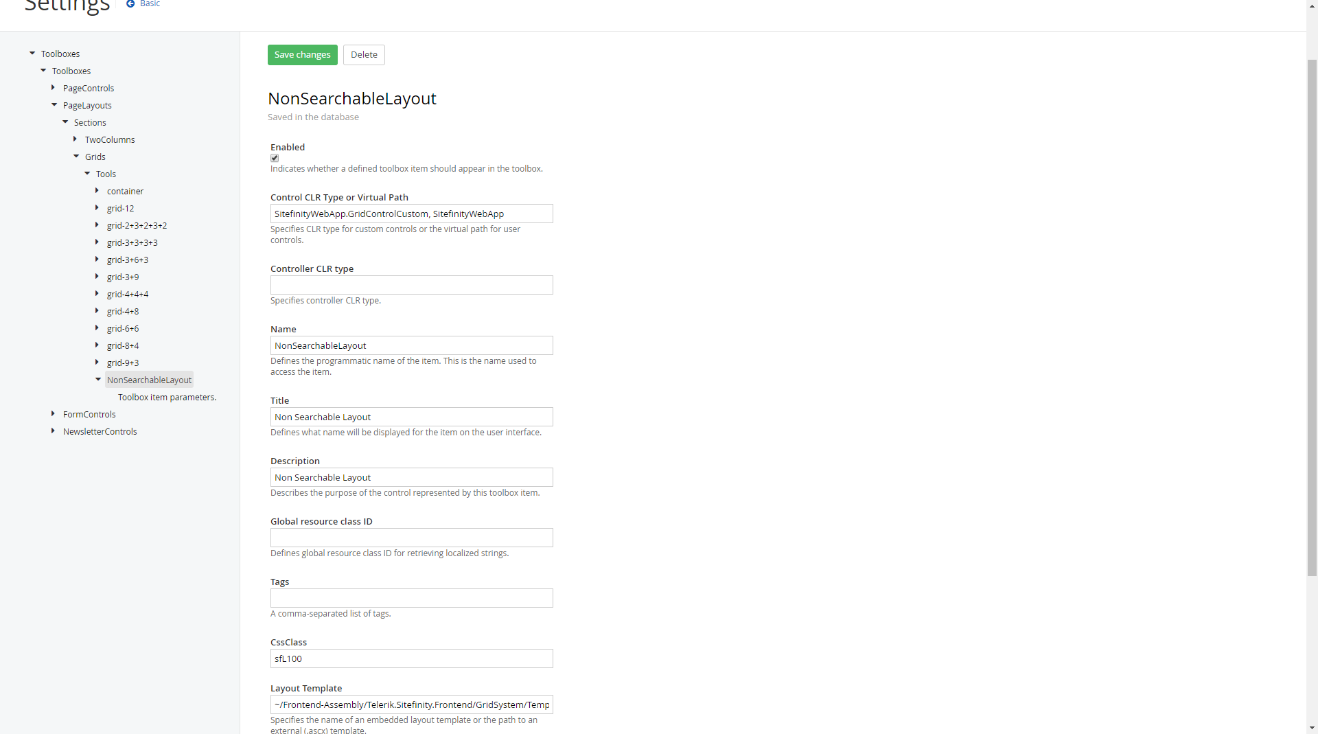 Mvc Hiding Page Content From The Search In Sitefinity Using Grid Layout Progress Community 