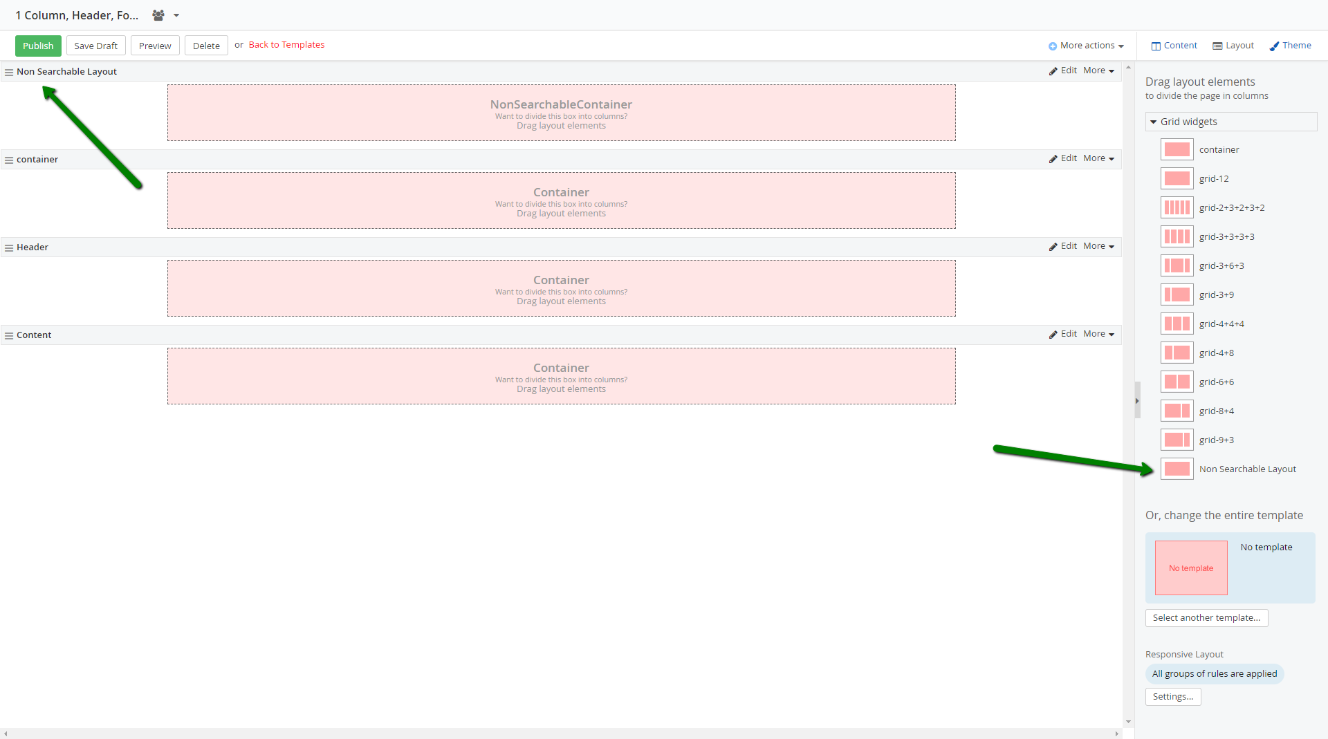 MVC: Hiding Page Content From The Search In Sitefinity Using Grid Layout - Progress Community