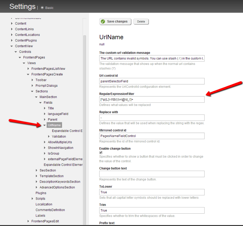 Replace Special Characters In Page Urls With A Dash Progress Community 