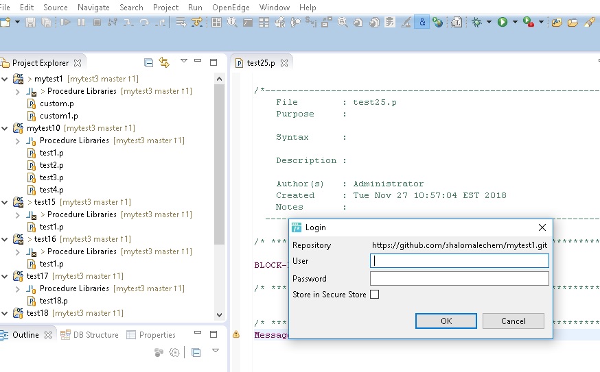 Working with GIT from PDS for OpenEdge - Progress Community