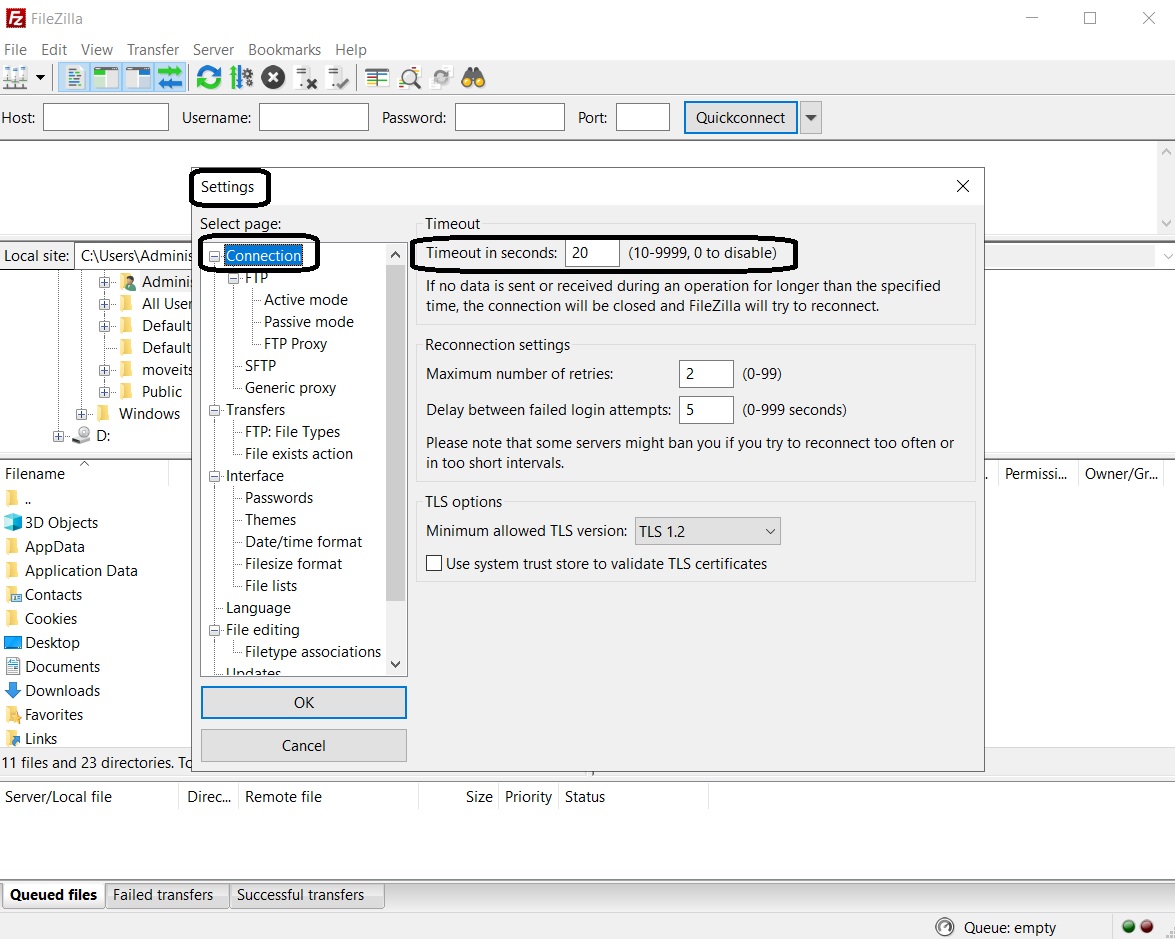 After in-place upgrade of Transfer server, user can not login to ...