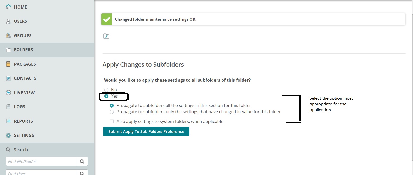 How to clean up old files from all folders on a Transfer server ...