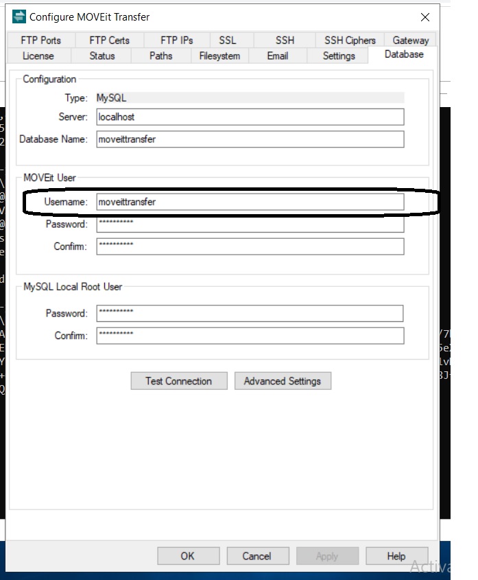 Transfer upgrade with error Access denied; you need (at least one of ...