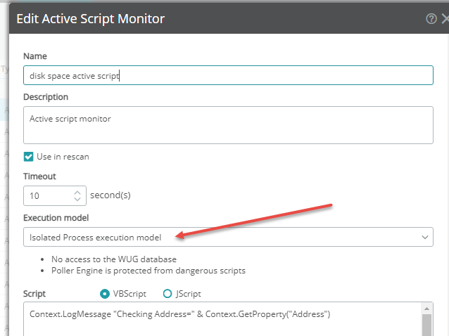 Since Update to 21.1 there have been errors in Active Script Monitor - Progress Community