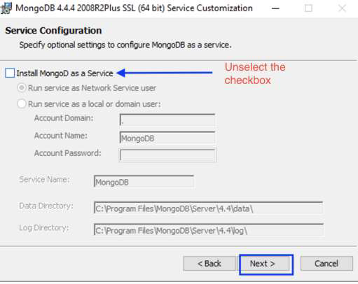 Installation Procedure For The Mongo Database To Be Used With Openedge Command Center Oecc