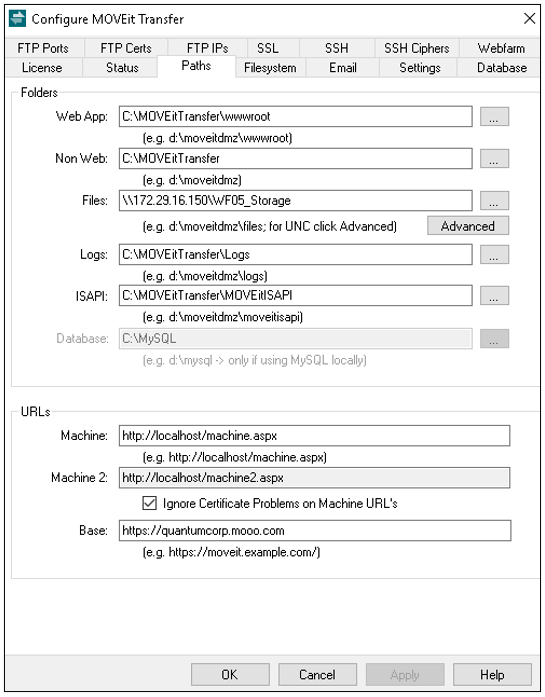 Error When Uploading To Moveit Transferdmz Send Requestex Failed The Attempt To Connect
