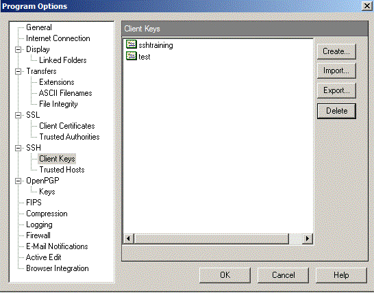 How to configure WS_FTP Professional for SSH Key Authentication ...