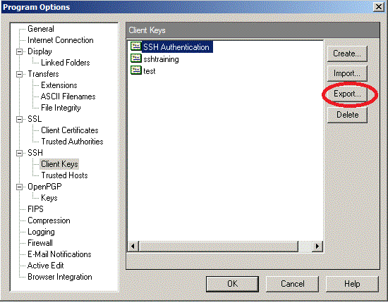How to configure WS_FTP Professional for SSH Key Authentication ...