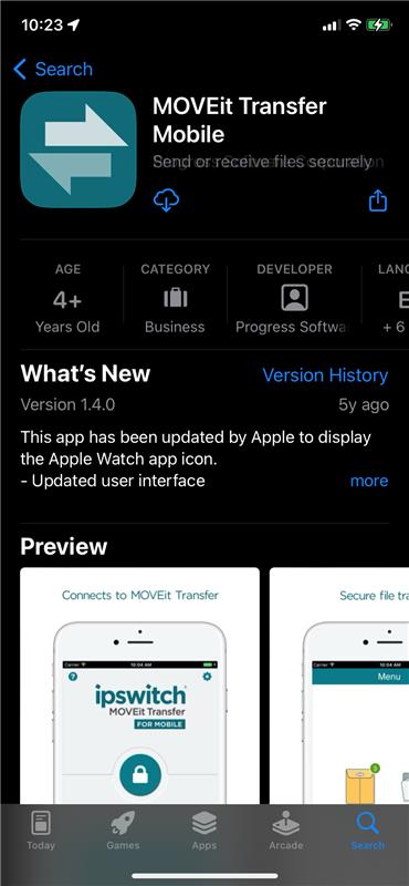 MOVEit Transfer Mobile shows "Unable to Connect" - Progress Community